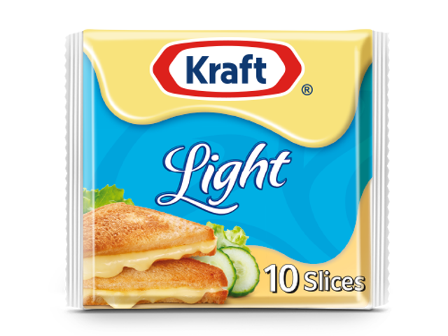 Kraft Light Cheddar Slices